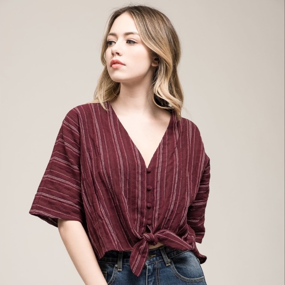 Moon River | Tops | Nwt Moon River Front Tie Kimono Top | Poshmark